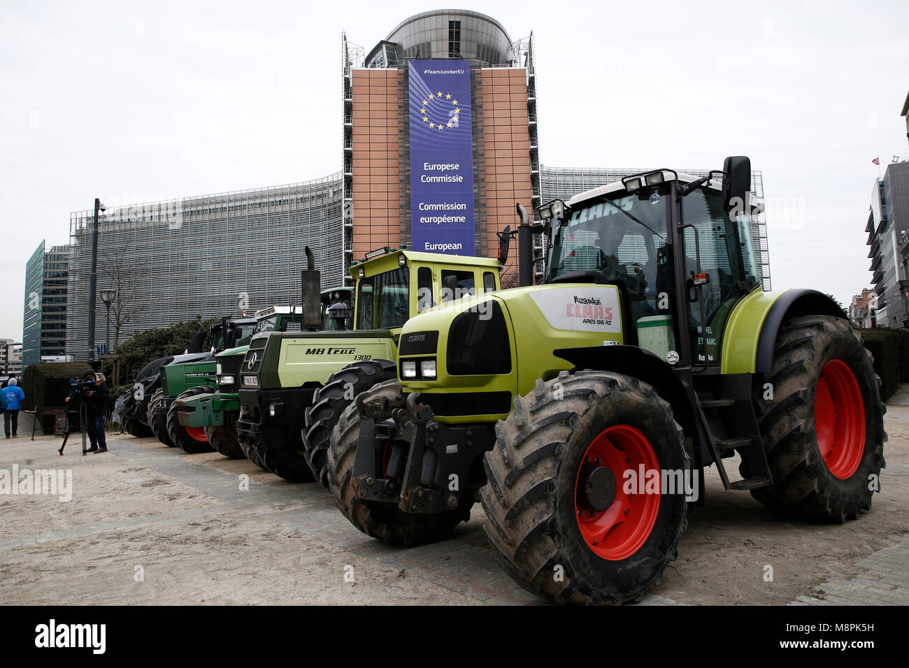 Tractors and demonstrators hi-res stock photography and images - Alamy
