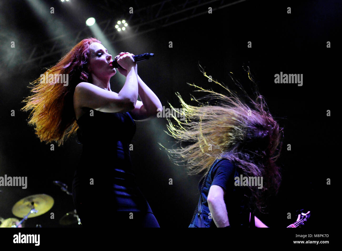Recife, Brazil. 18th Mar, 2018. Show of the Dutch symphonic metal band ...