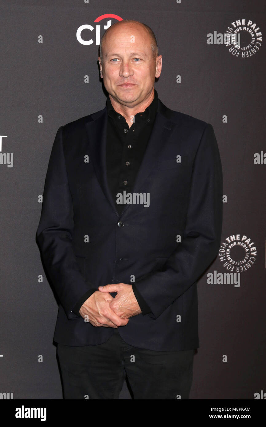 Hollywood, Ca. 18th Mar, 2018. Mike Judge at PaleyFest LA presentation ...