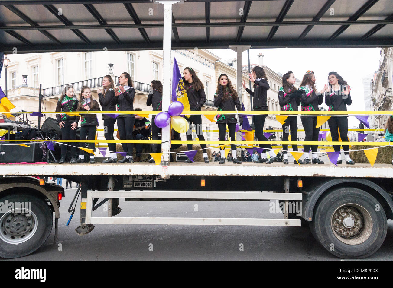 London, UK. 18th March, 2018. People taking part in the parade Credit ...