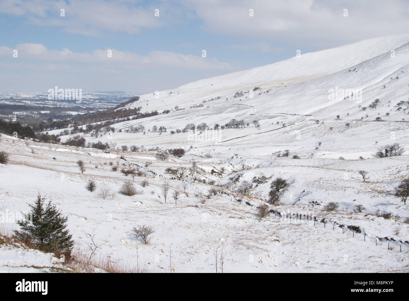 Storey Arms, Brecon Beacons, South Wales, 19 March 2018. UK weather ...