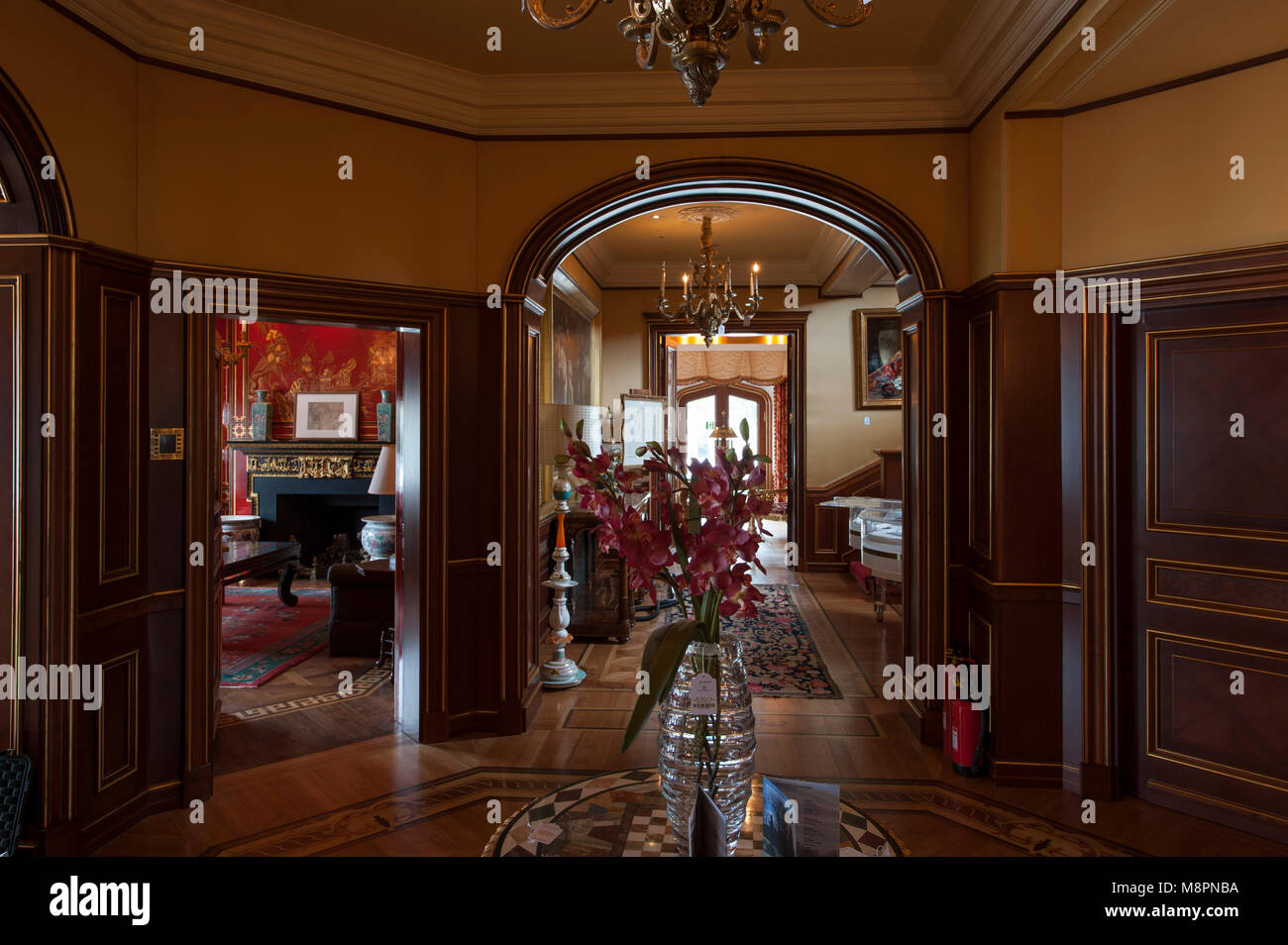 Bishopsgate House, Surrey, UK. 19 March 2018. The collection of ...