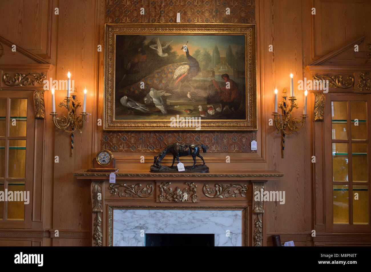 Bishopsgate House, Surrey, UK. 19 March 2018. The collection of ...