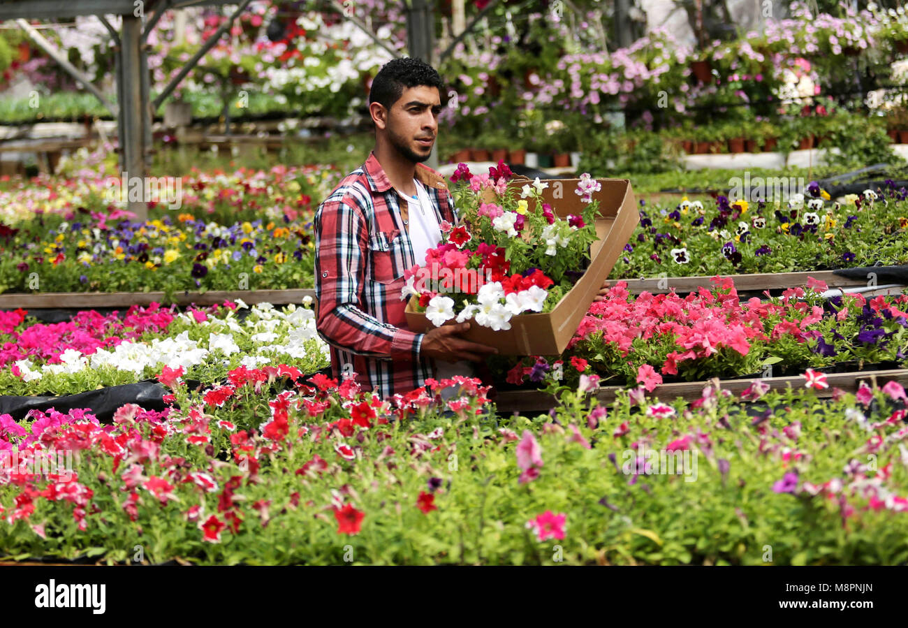 Zawayda, Gaza Strip, Palestinian Territory. 19th Mar, 2018. A ...