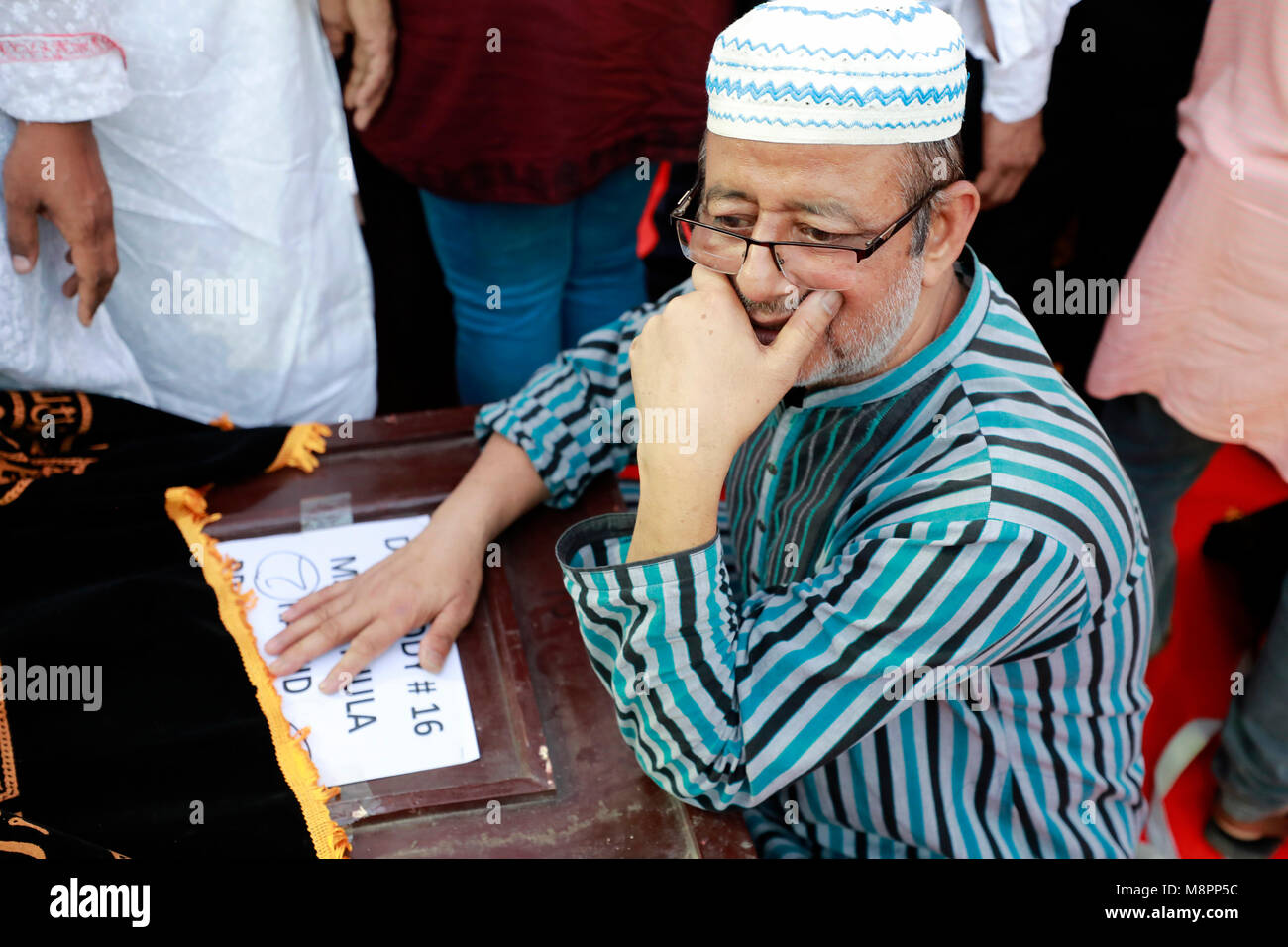 Dhaka, Bangladesh. 19th March, 2018. US-Bangla Airlines' First Officer ...