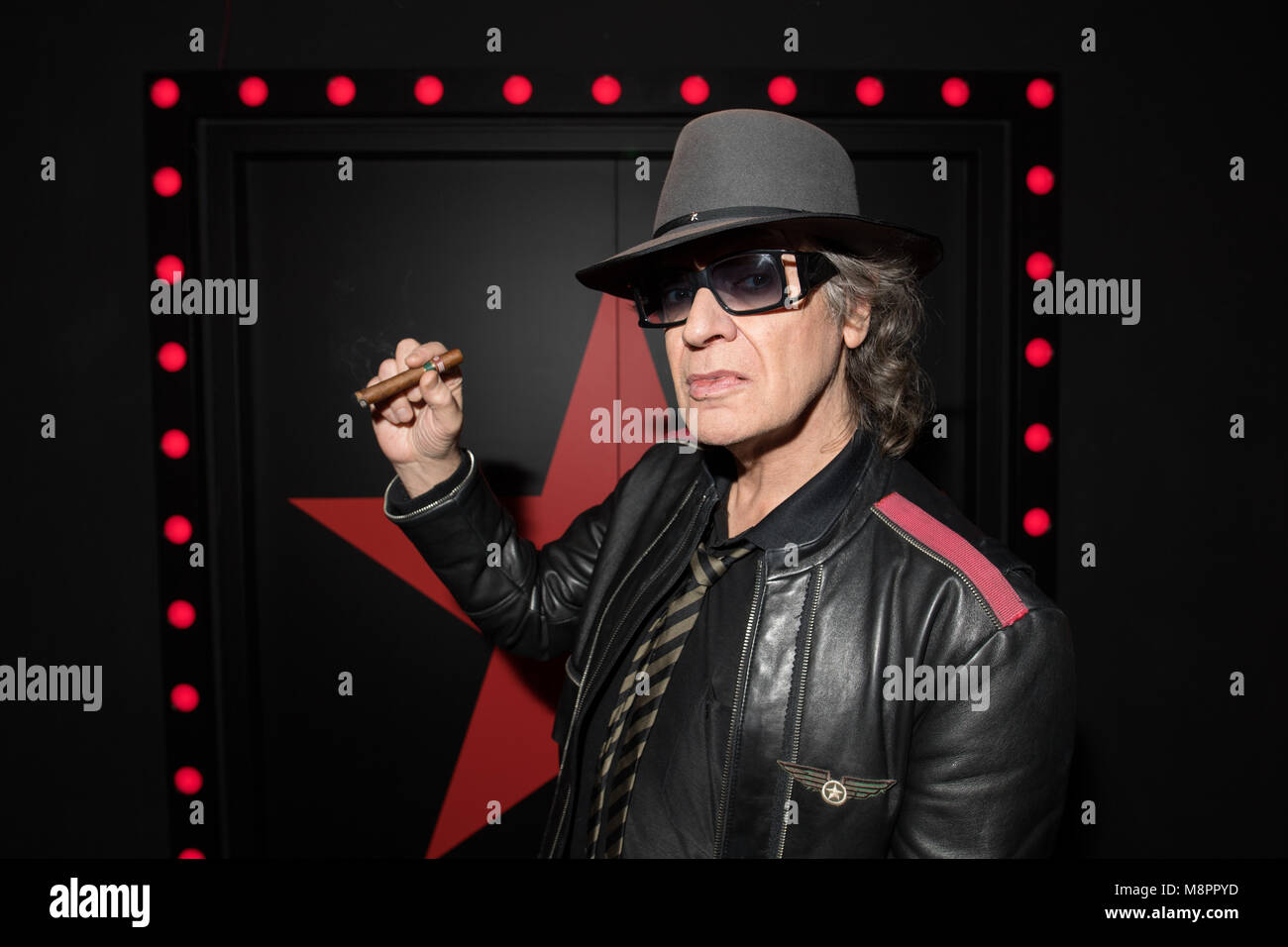 13 March 2018, Berlin, Germany: Rockstar Udo Lindenberg photographed in ...