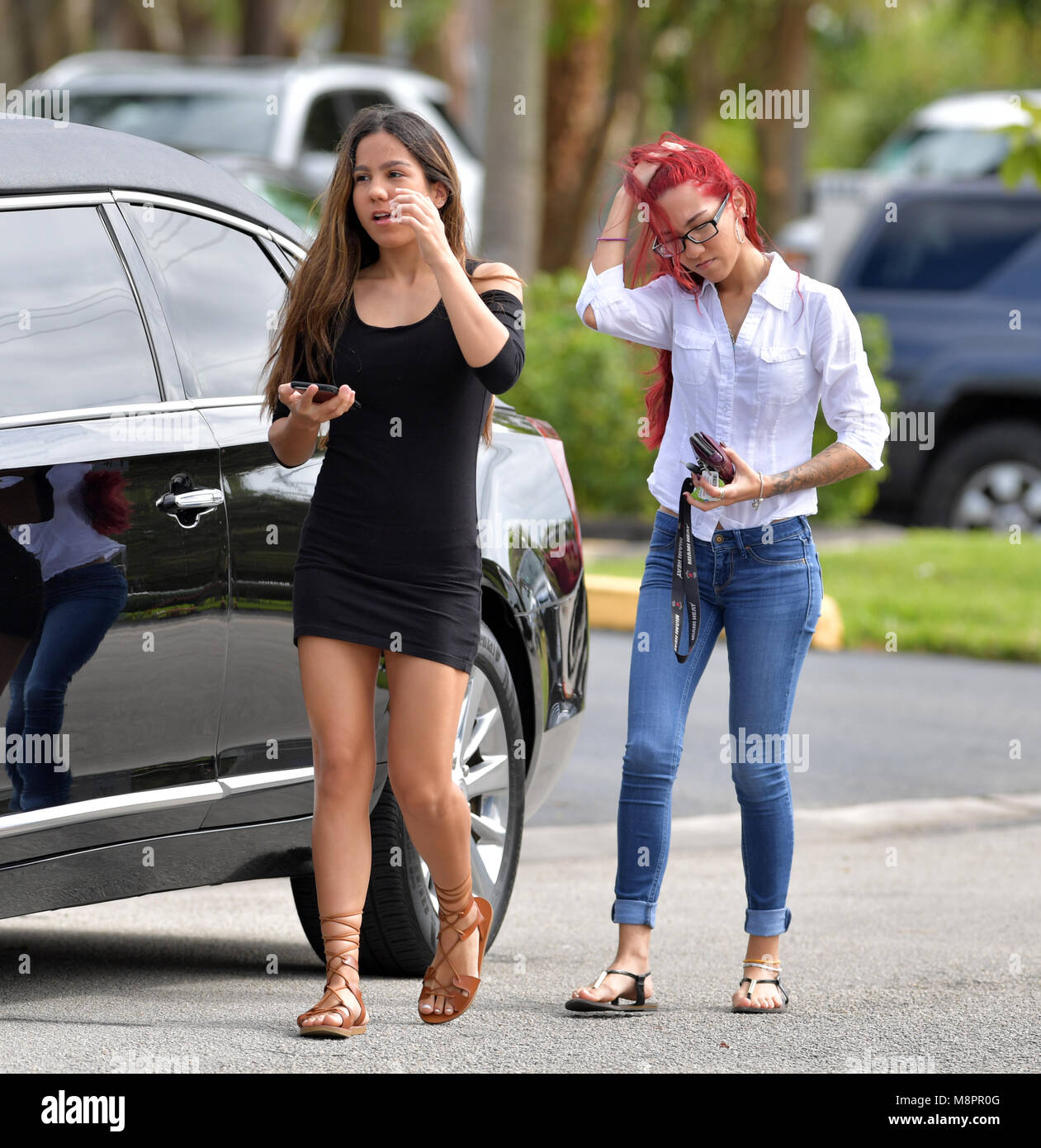 FORT LAUDERDALE, FL - FEBRUARY 20: Peter Wang, 15, who was among the 17 ...