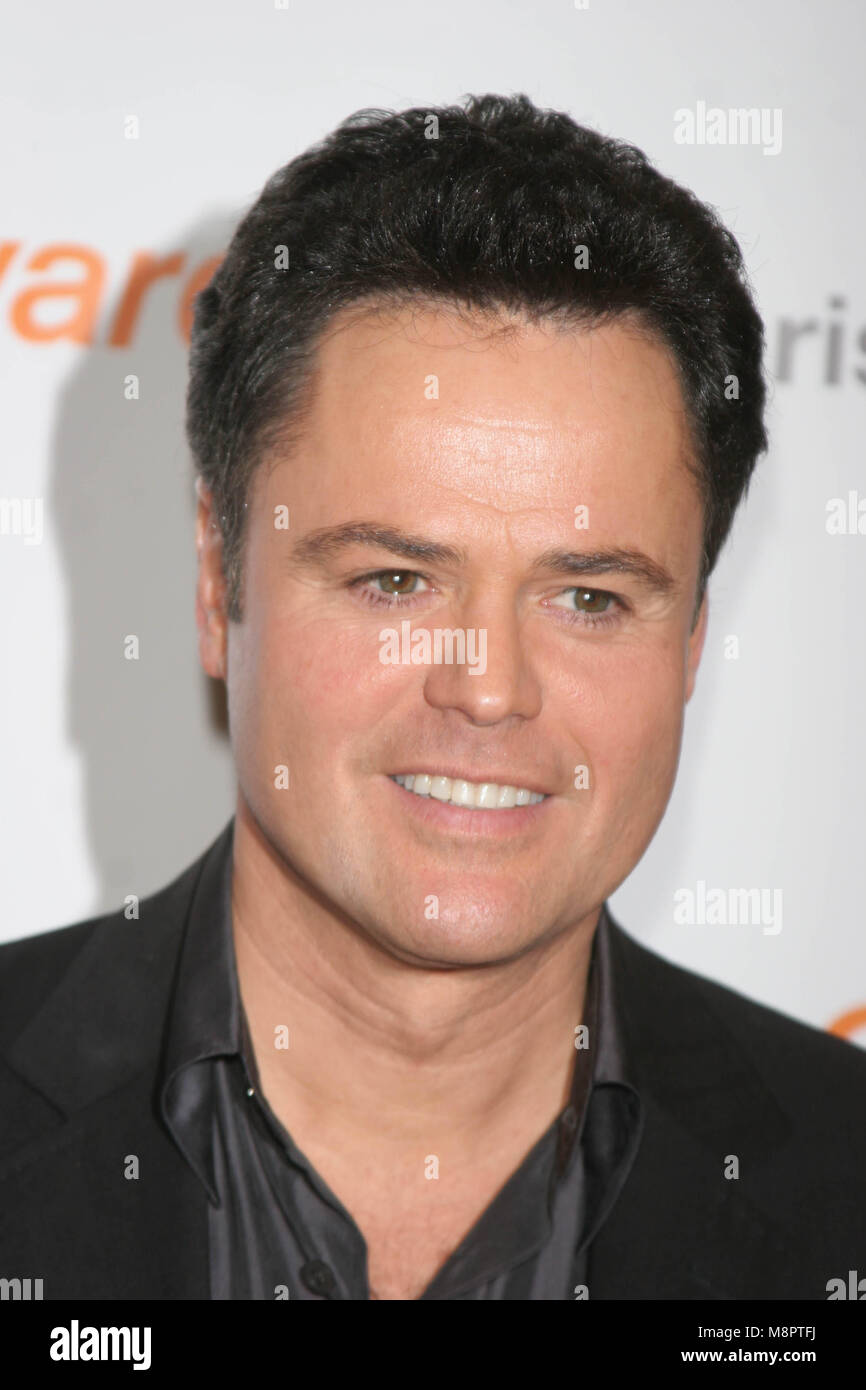 Donny Osmond 2006 Photo By John Barrett-PHOTOlink. Photo via Credit: Newscom/Alamy Live News ...
