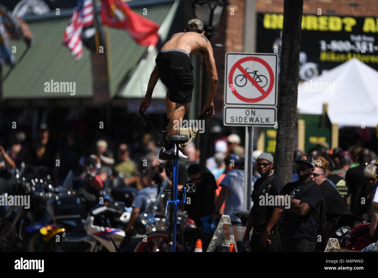 Daytona, Florida, USA. 17th Mar, 2018. Bike Week in Daytona Beach, FL ...