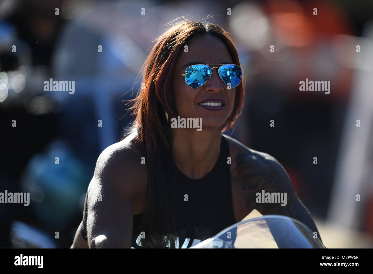 Daytona, Florida, USA. 17th Mar, 2018. Bike Week in Daytona Beach, FL ...