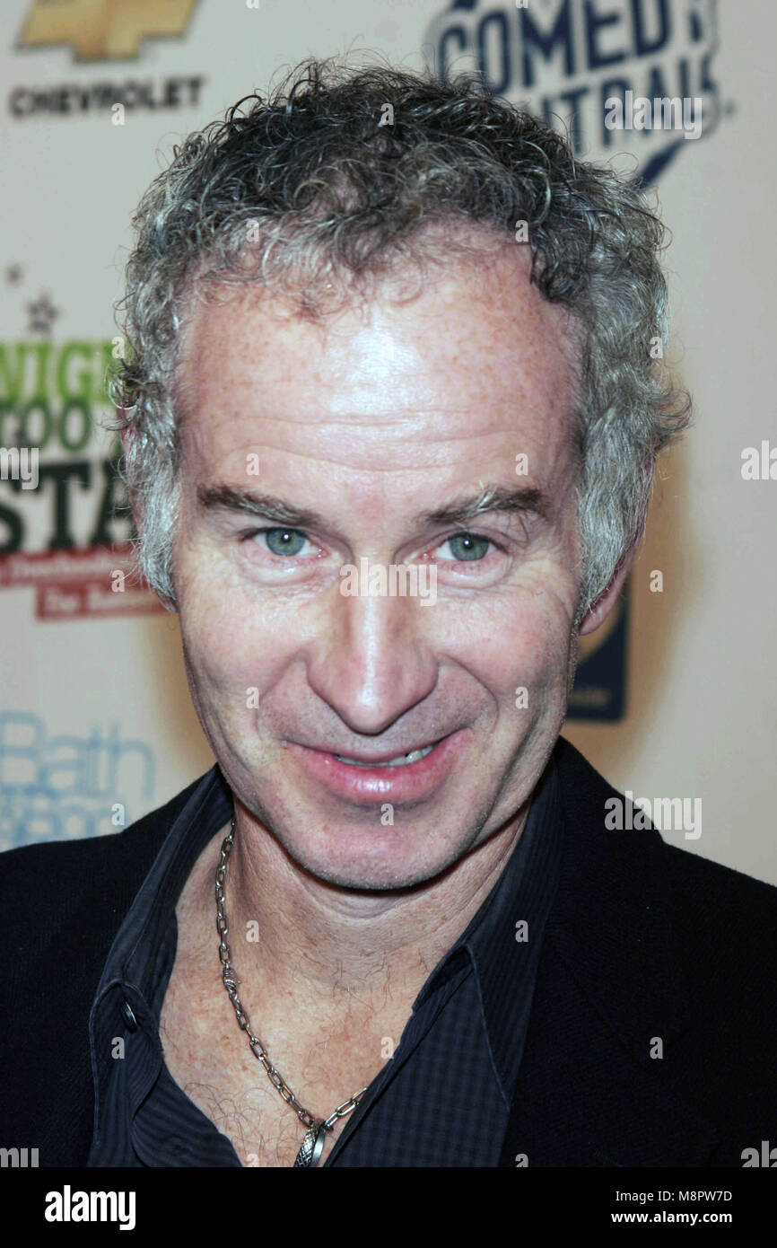 JOHN MCENROE 2006 Photo By John Barrett-PHOTOlink. Photo via Credit: Newscom/Alamy Live News ...