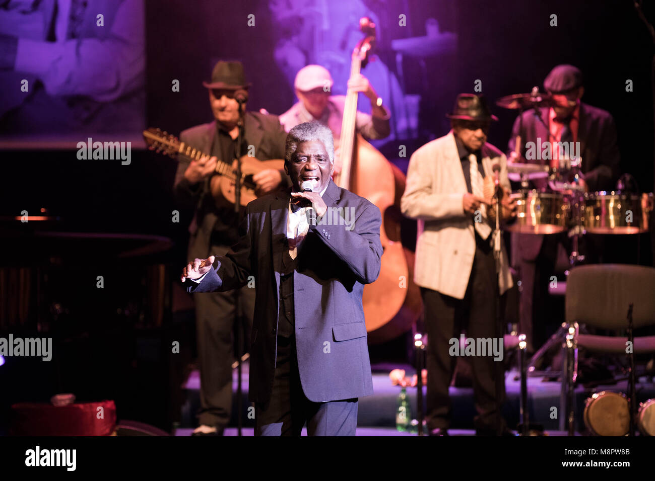19 March 2018, Germany, Berlin: The singer Jose Alejandro 'Capullo ...
