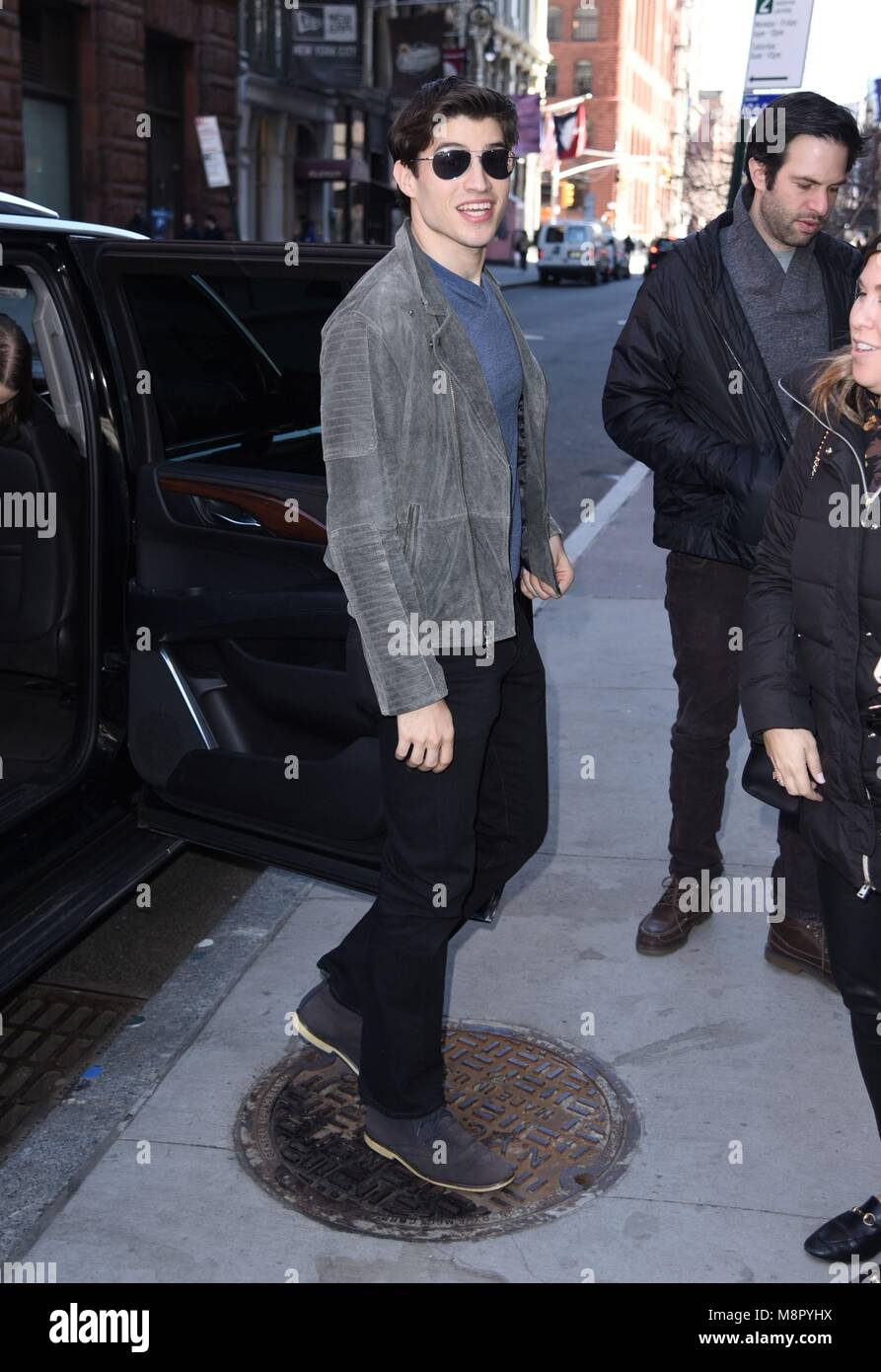 New York, NY, USA. 19th Mar, 2018. Cameron Cuffe, seen at BUILD Series ...