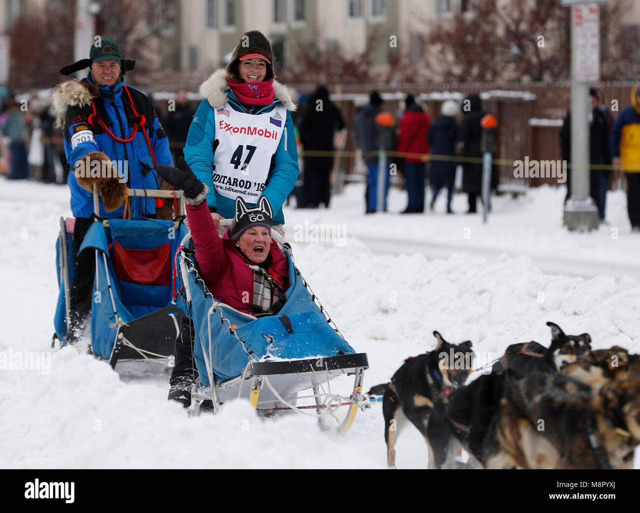 Anchorage, United States. 03rd Mar, 2018. Zoya DeNure of Delta Junction ...