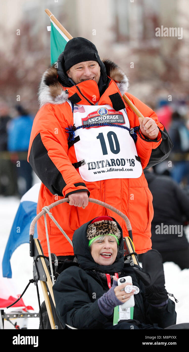 Anchorage, United States. 03rd Mar, 2018. Rob Cooke of Whitehorse ...