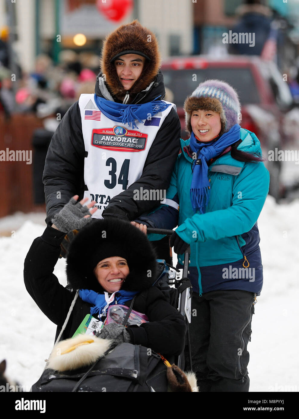 Anchorage, United States. 03rd Mar, 2018. Robert Redington of Willow ...