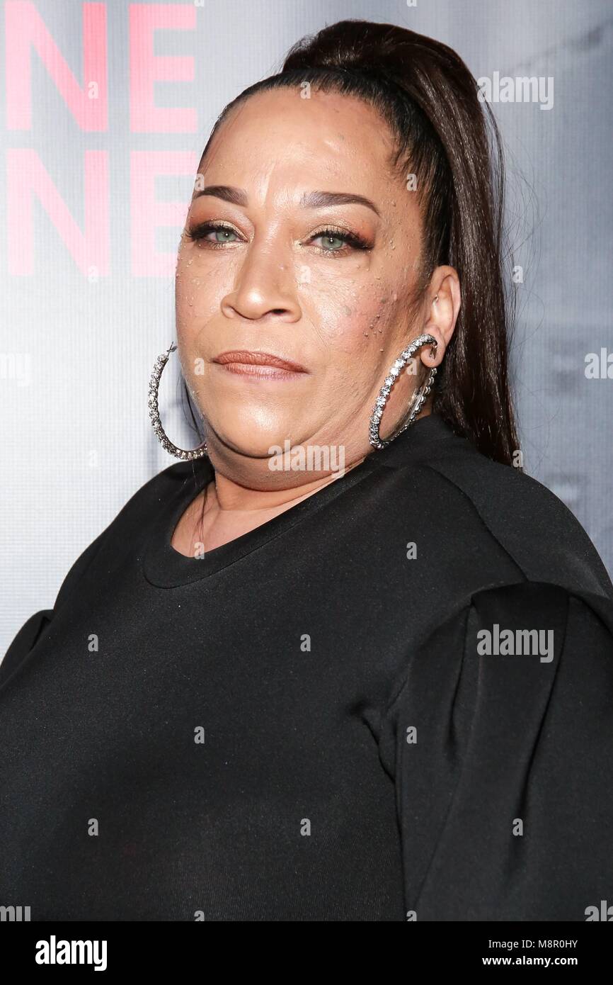 New York, NY, USA. 19th Mar, 2018. Sparky D at arrivals for ROXANNE ...