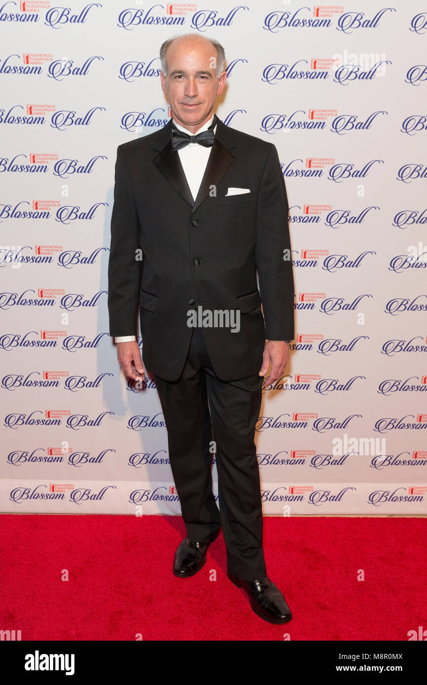 New York, NY - March 19, 2018: Dr. Edward Dourron attends Endometriosis ...