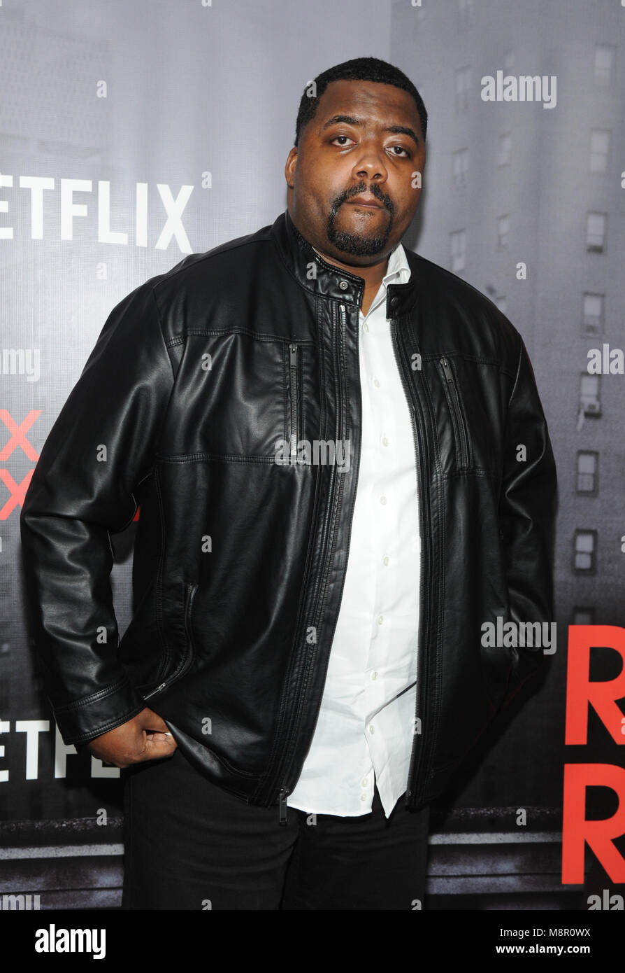 New York, NY, USA. 19th Mar, 2018. Terrence Shingler at the New York ...