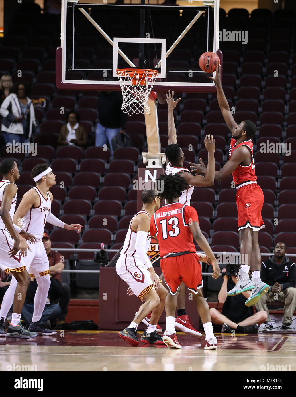 Los Angeles, CA, USA. 19th Mar, 2018. Western Kentucky Hilltoppers ...