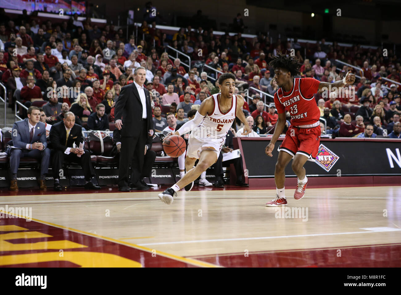 Los Angeles, CA, USA. 19th Mar, 2018. USC Trojans guard Derryck ...