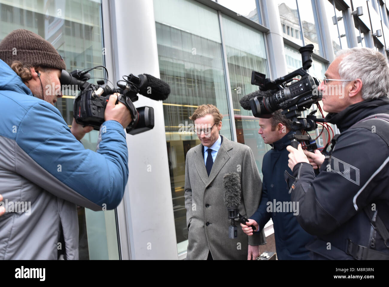 New Oxford Street, London, UK. 20th March 2018. The Chief executive of ...