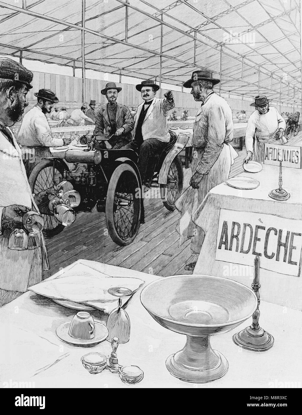 Mayors banquet on September 22, Picture from the French weekly ...