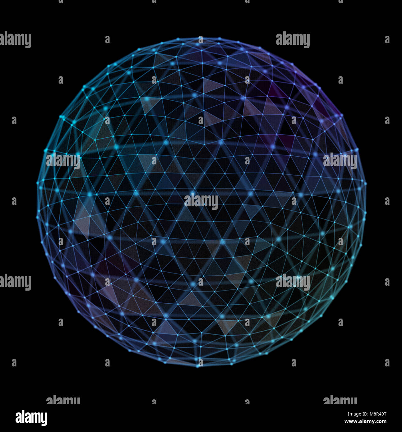 Globe point, line, composition, representing the global, network ...