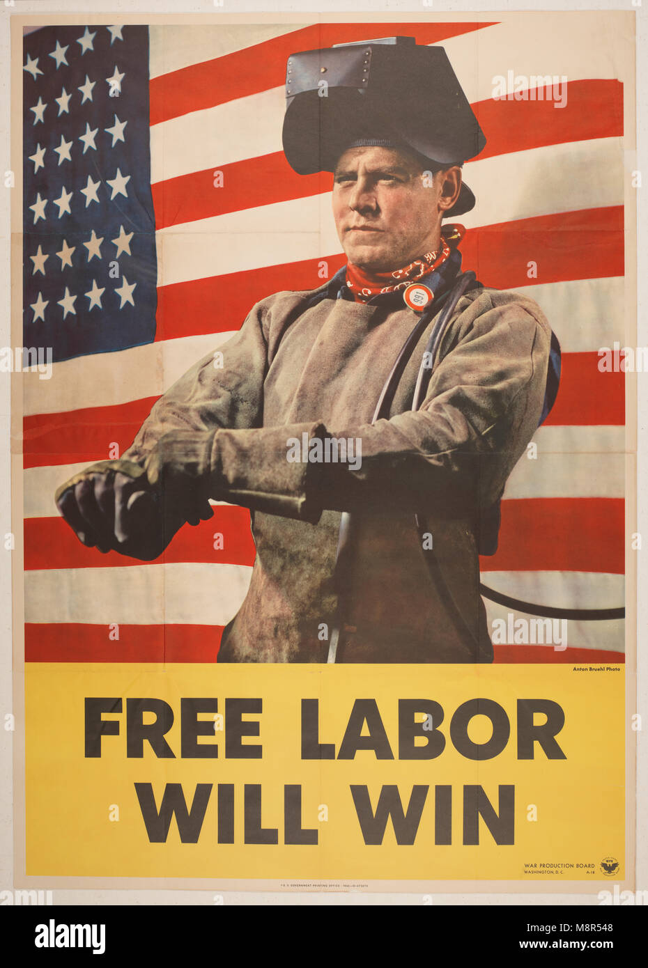 American patriotic poster hi-res stock photography and images - Alamy