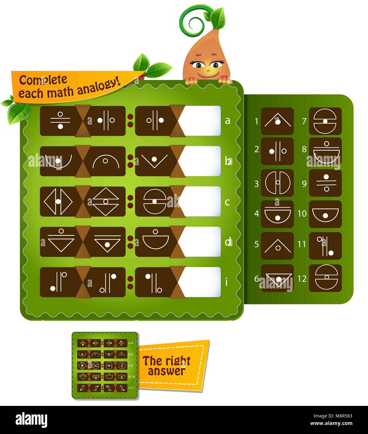 educational game for kids and adults development of logic, iq. Complete ...