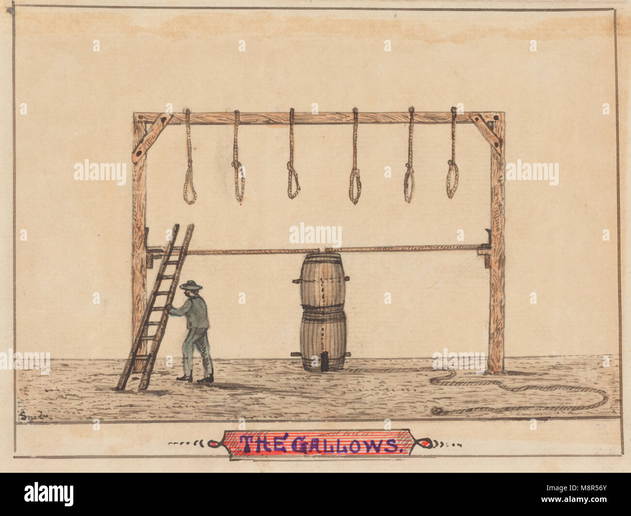 Noose gallows hi-res stock photography and images - Alamy