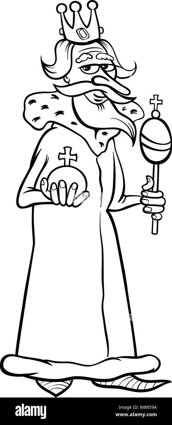 Clipart King Black And White