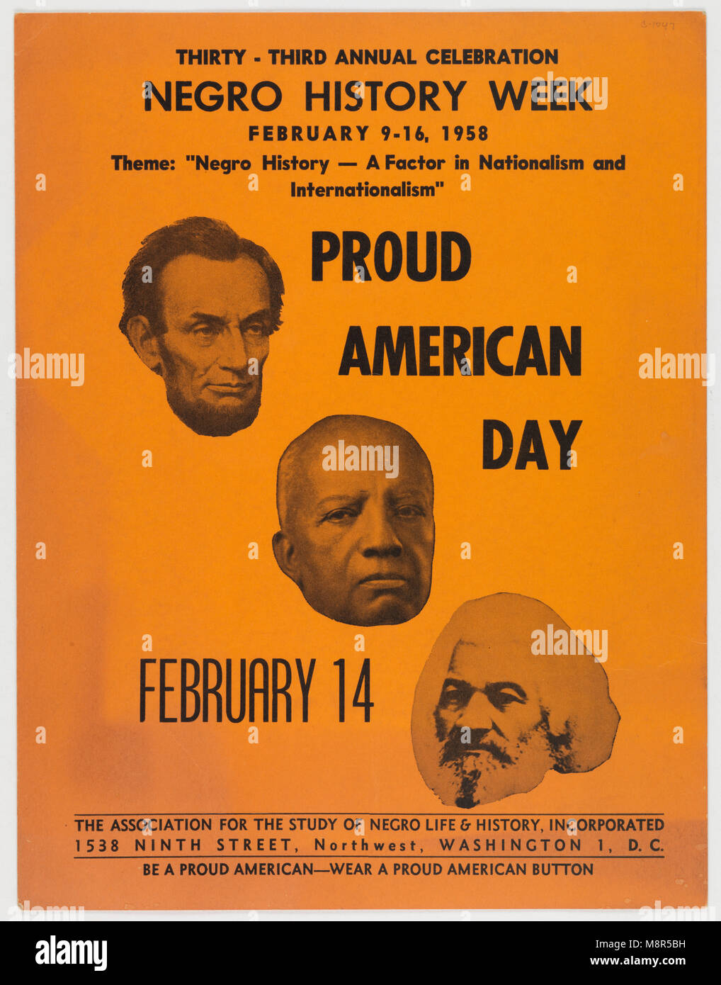 Negro History Week poster, 1958 Stock Photo - Alamy Negro History Week poster, 1958 Stock Photo - Alamy