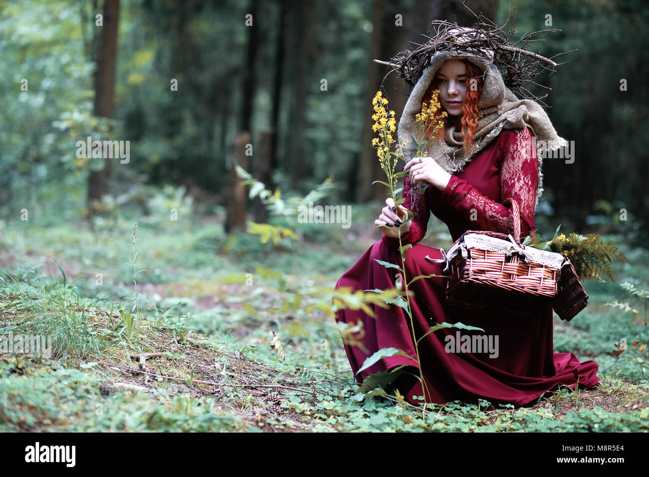 Ghost Woman Red Dress High Resolution Stock Photography and Images - Alamy