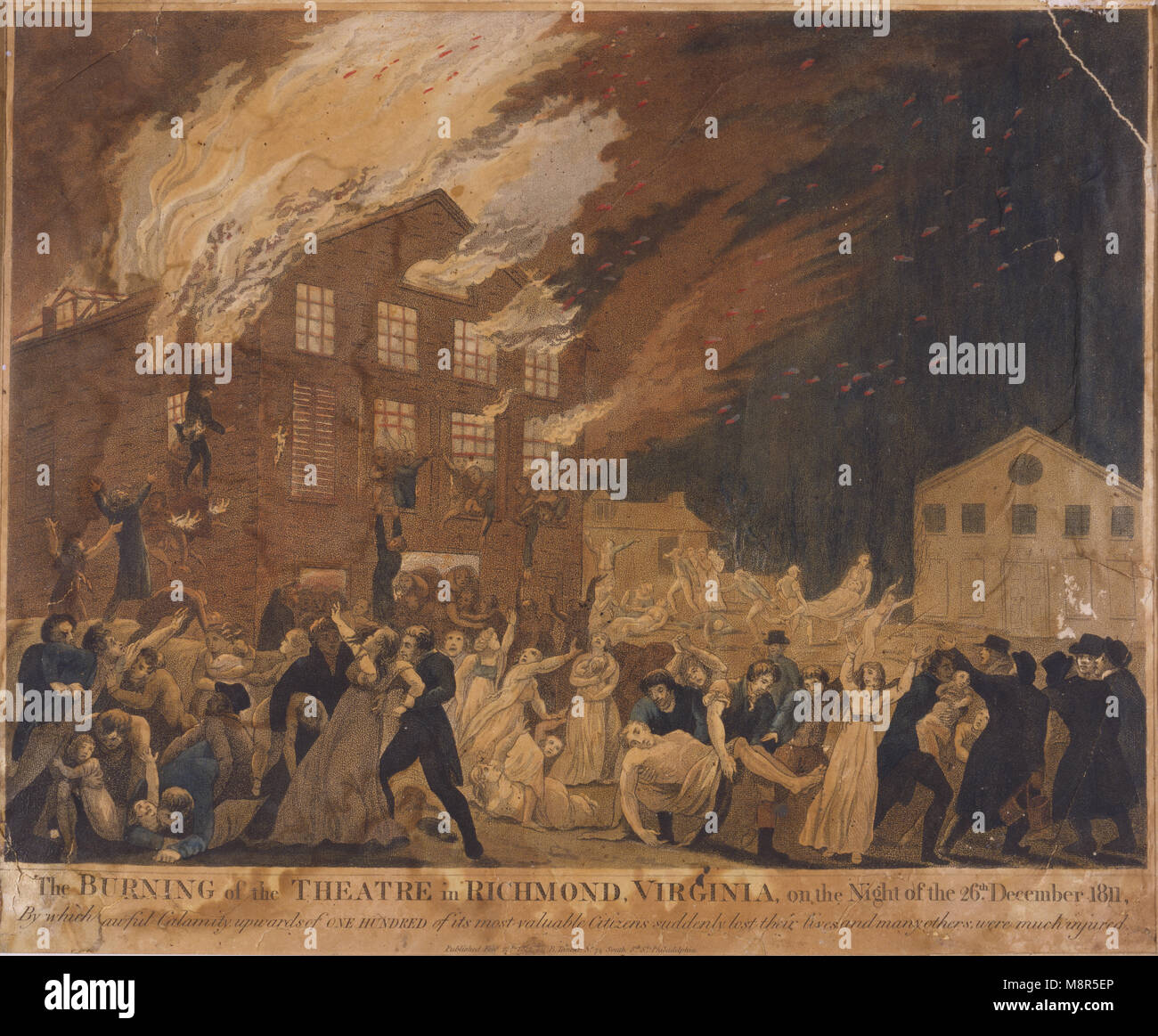 Richmond theater fire hi-res stock photography and images - Alamy