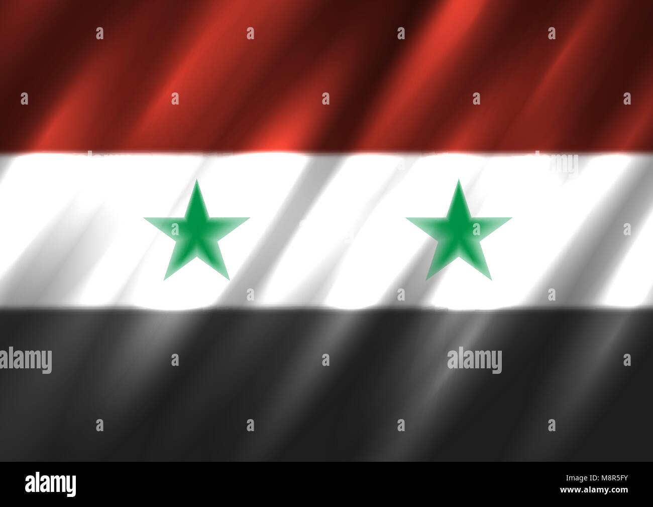 Syria national flag background. Syrian country standard banner backdrop ...