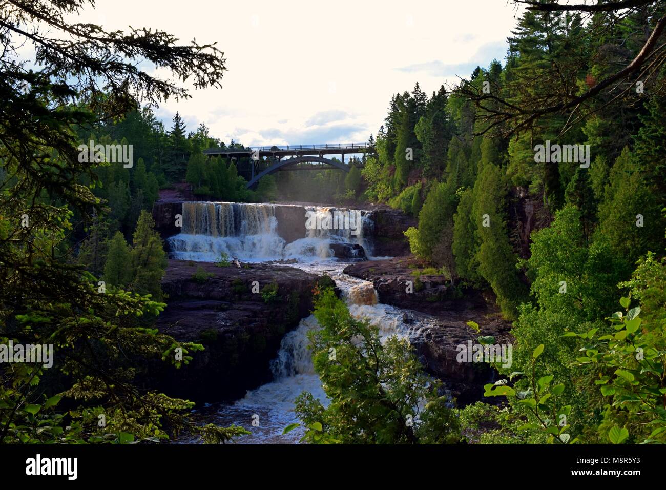 Gooseberry falls in minnesota hi-res stock photography and images - Alamy