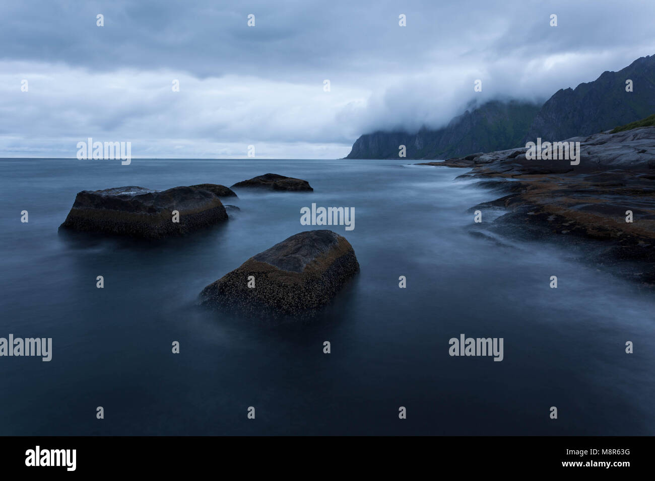 Rocky beach of tungeneset hi-res stock photography and images - Alamy
