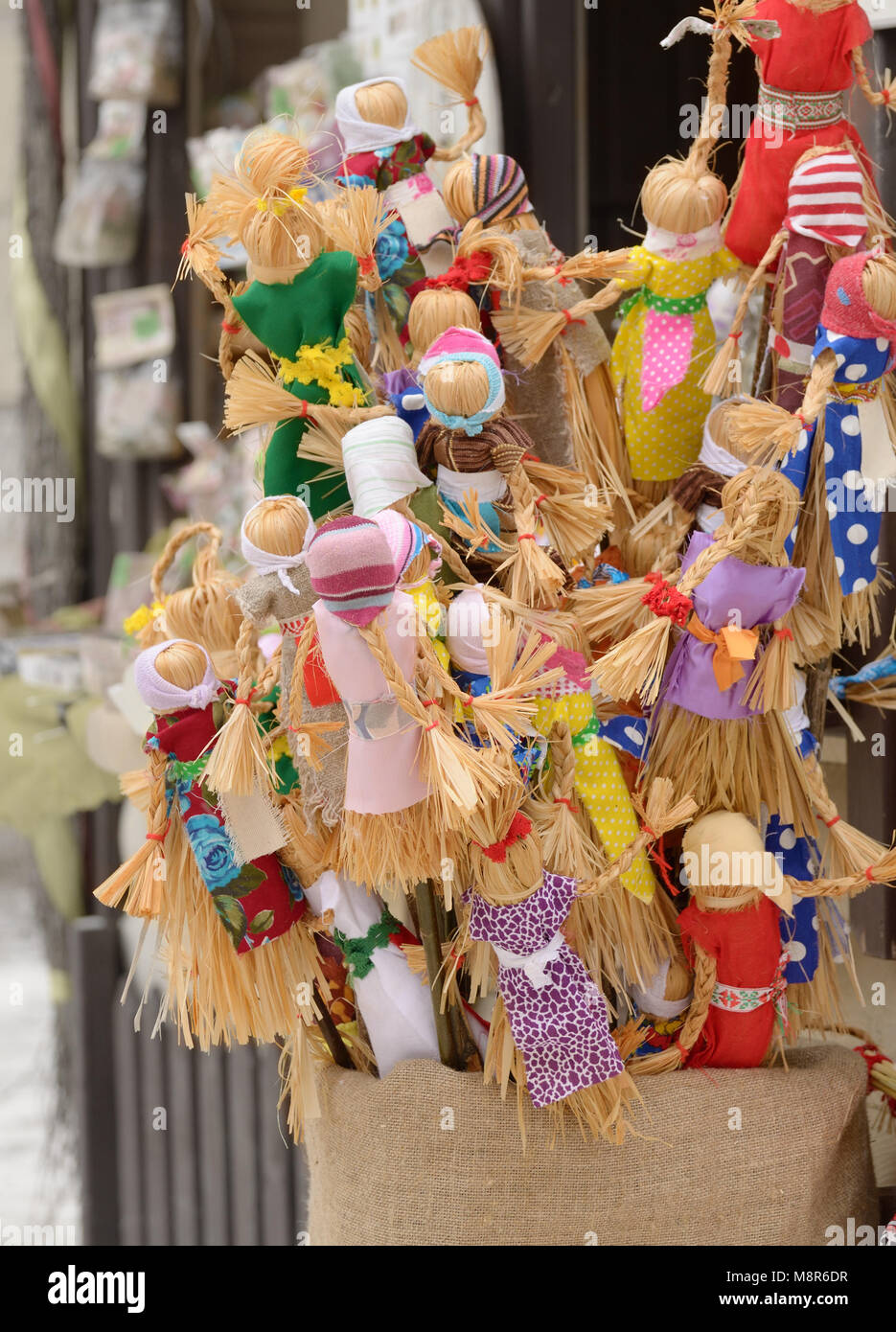 Straw dolls hi-res stock photography and images - Alamy