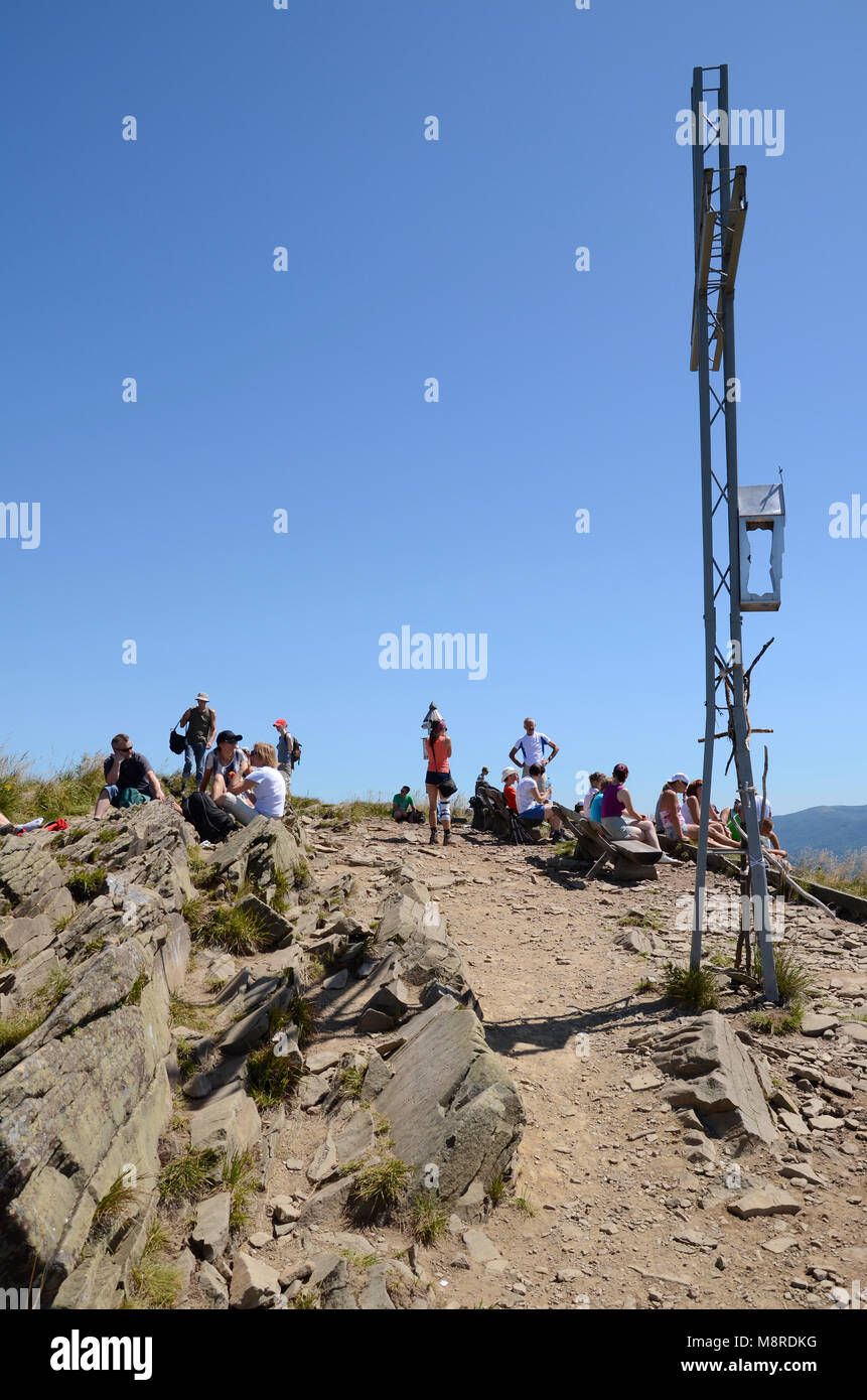 Mountain peak - Smerek (Bieszczady Stock Photo - Alamy
