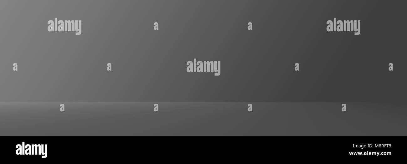 Studio Background - Gradient dark black horizontal studio room ...