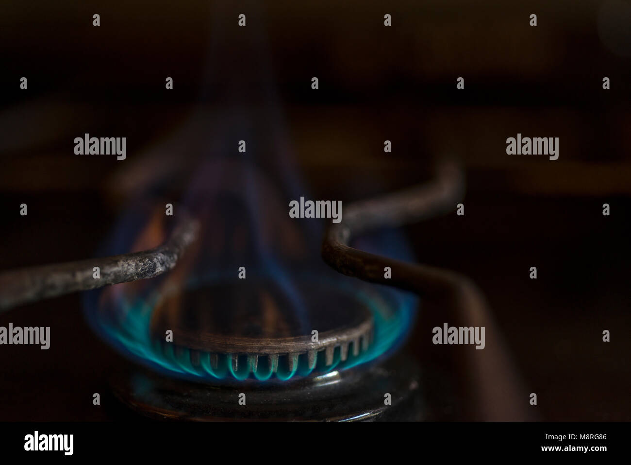Gas burner from top hi-res stock photography and images - Alamy