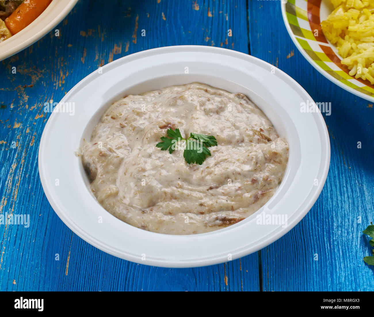 Smoked snoek fish, pate, South African cuisine , Traditional assorted ...