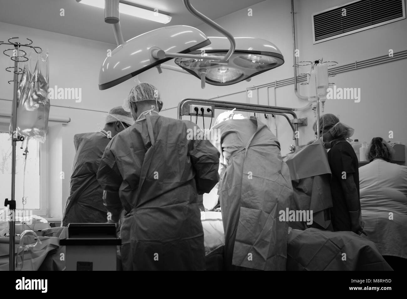 Surgeons at work Stock Photo - Alamy