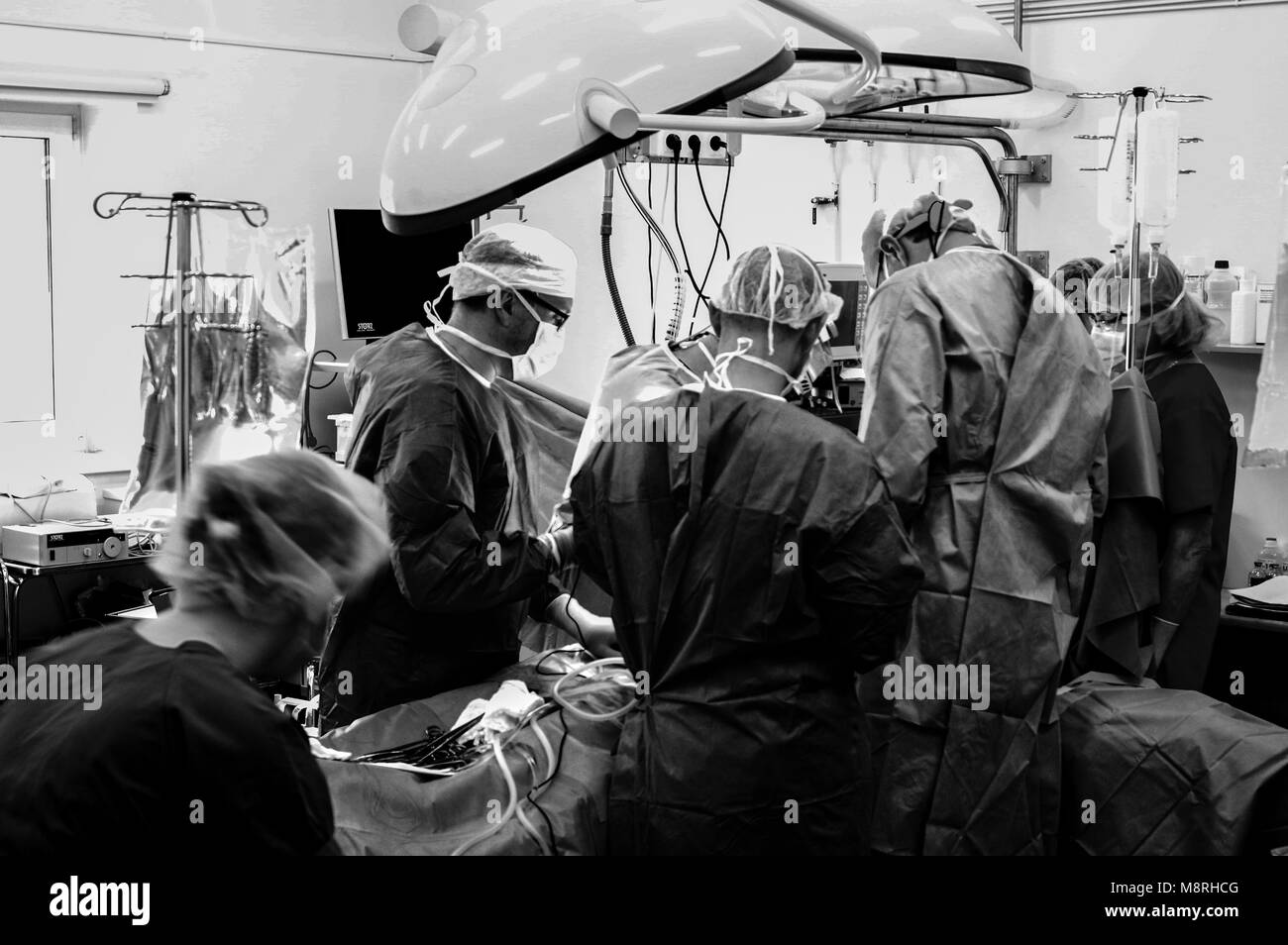 Surgeons at work Stock Photo - Alamy