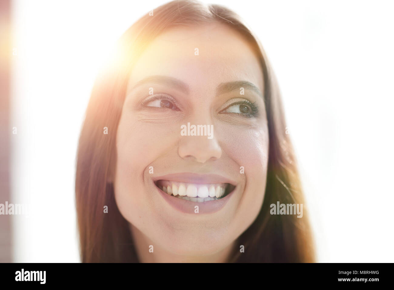 portrait of a beautiful successful woman Stock Photo - Alamy