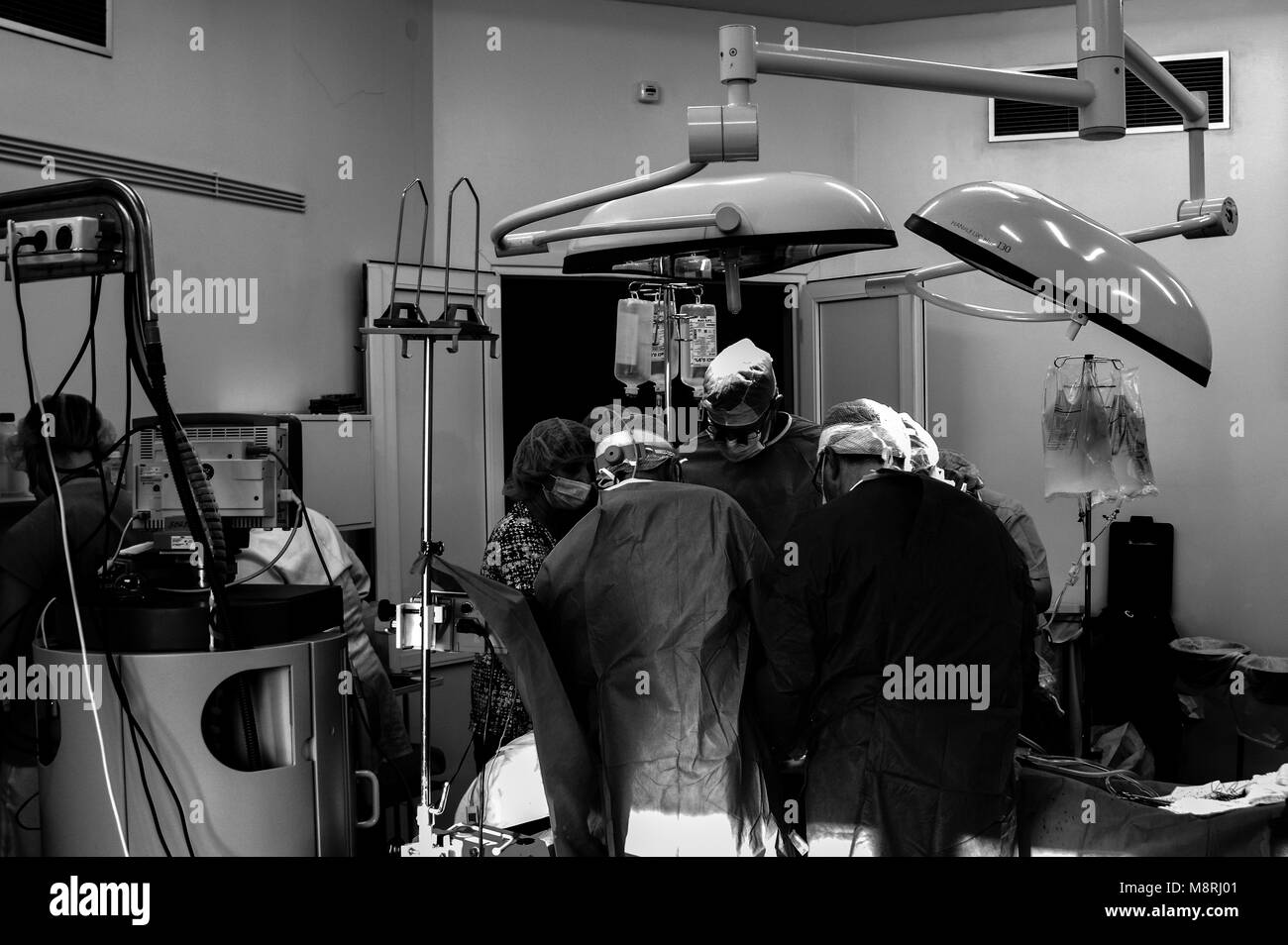 Surgeons at work Stock Photo - Alamy