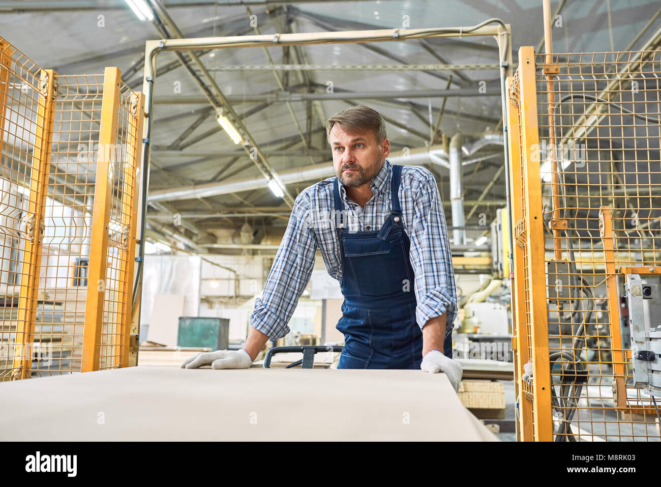 Worker industrial plant factory manual hi-res stock photography and ...