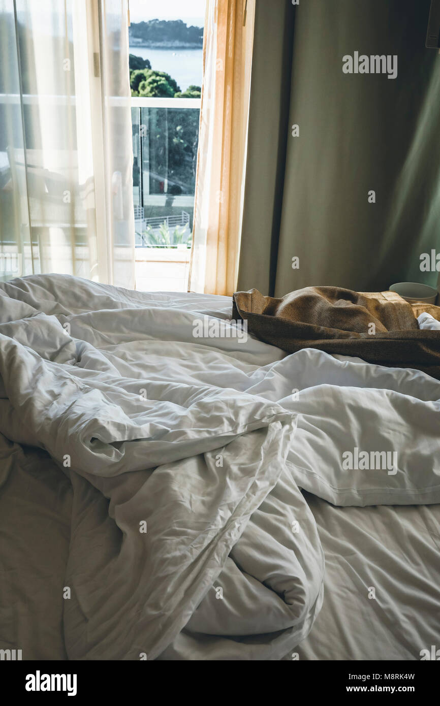Interior of bedroom Stock Photo - Alamy