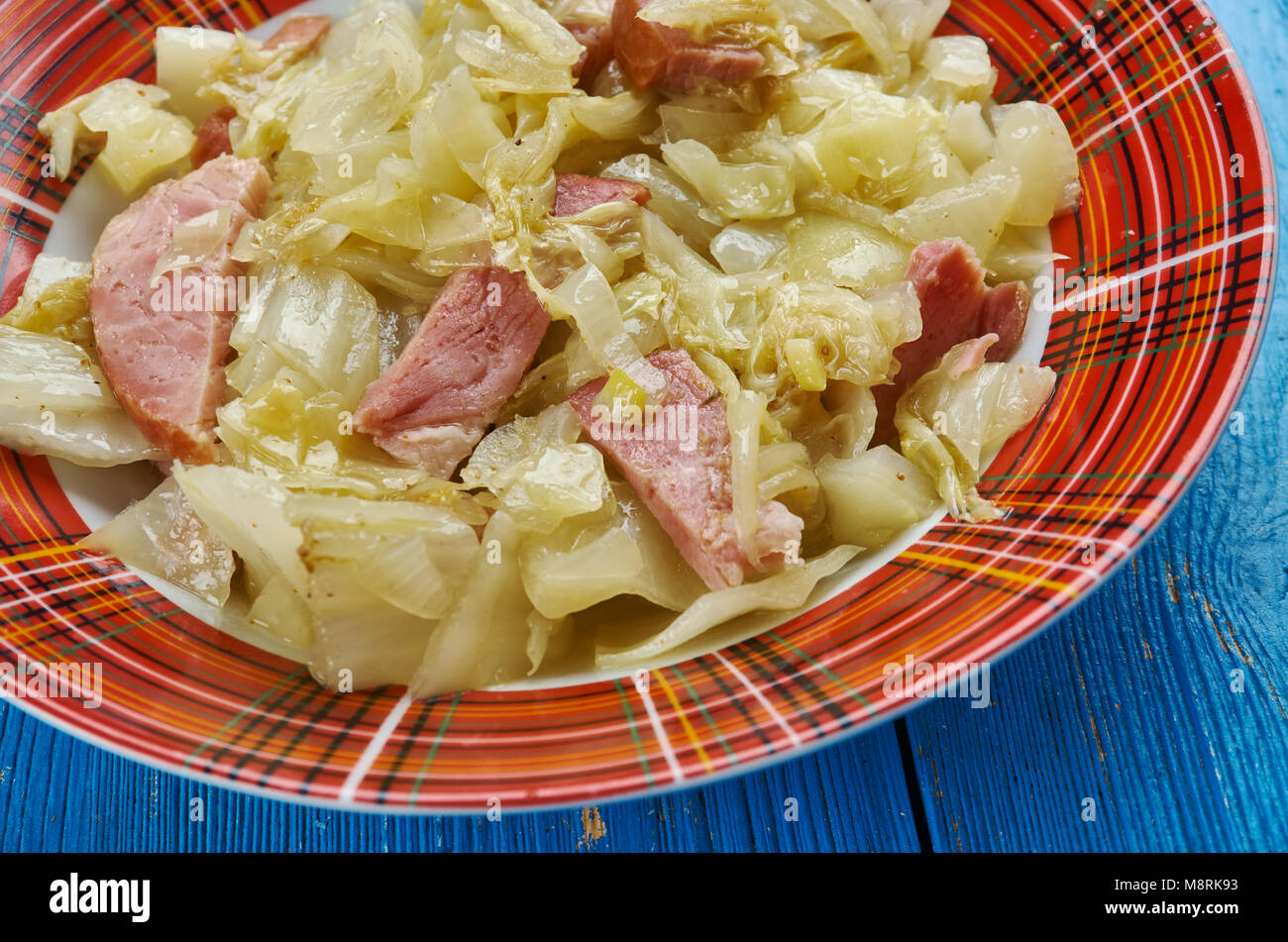 Southern Fried Cabbage - Cooked Country Style .Cabbage is fried with ...